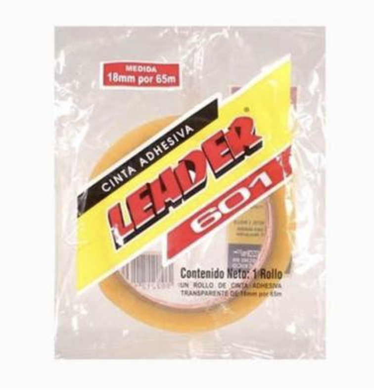 CINTA TRANSPARENTE 18 mm x 65 m – Cocteaulab