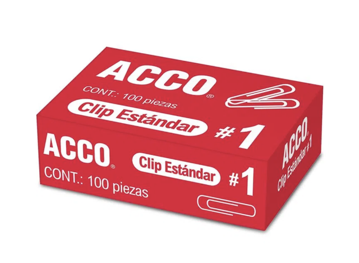 CLIP STANDAR NO.1 C/100 PZ – Cocteaulab