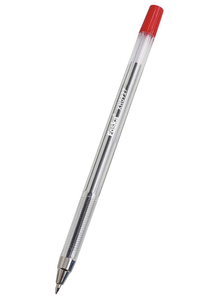 BOLÍGRAFO MEDIANO COLOR ROJO – Cocteaulab